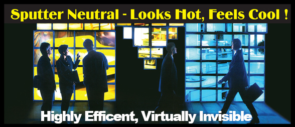 Reflective Film Sputter Coated